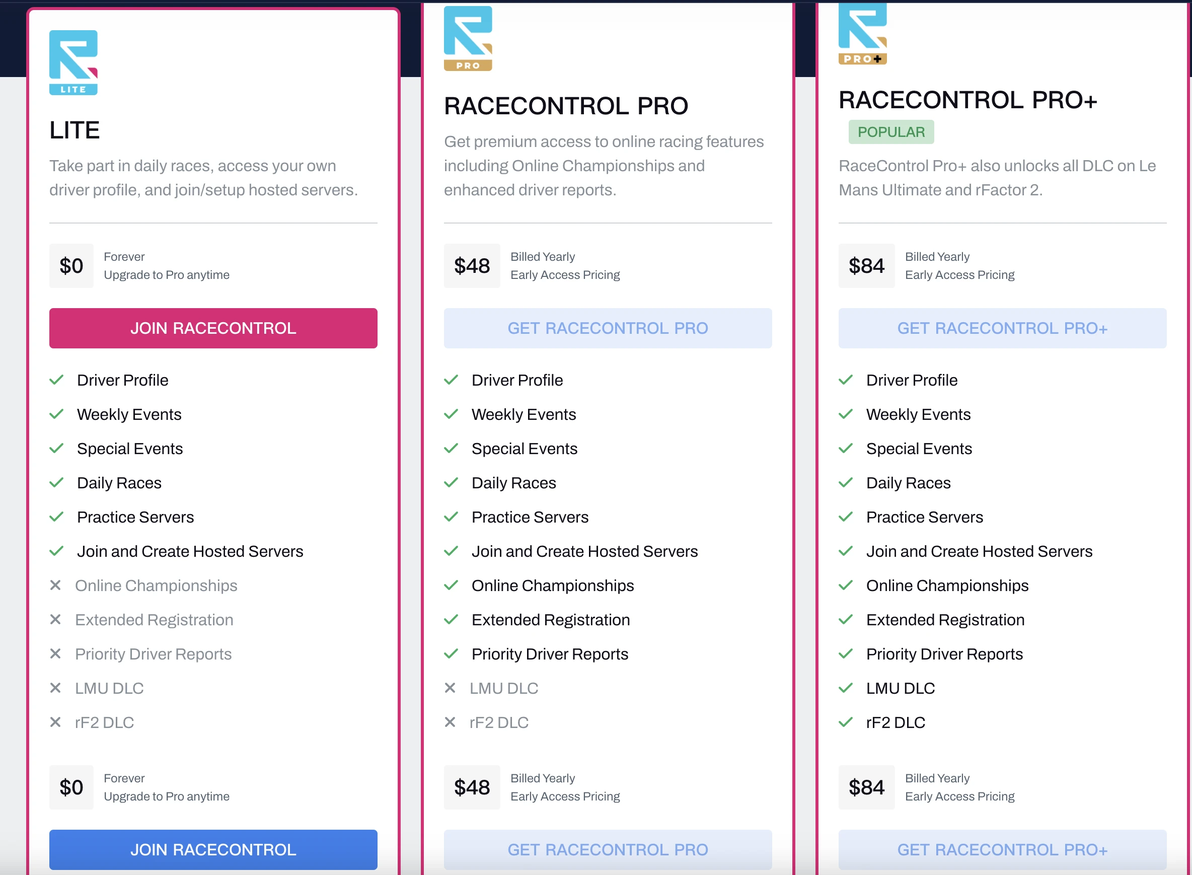 Le Mans Ultimate LMU付费模式/在线比赛文字版详解 - 哔哩哔哩