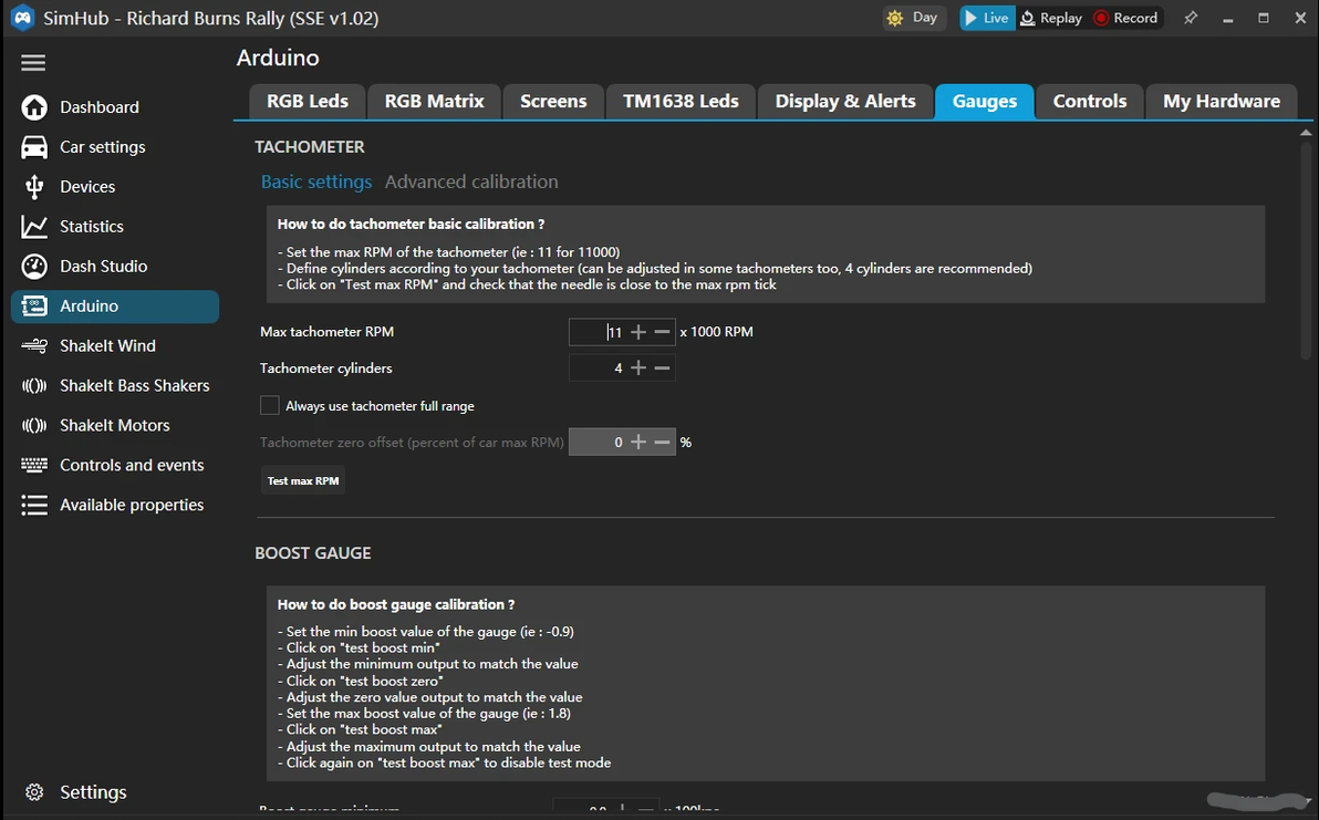 Simhub模拟赛车仪表DIY后的软件配置，让正确的信息显示在对应的屏幕模块上 - 哔哩哔哩