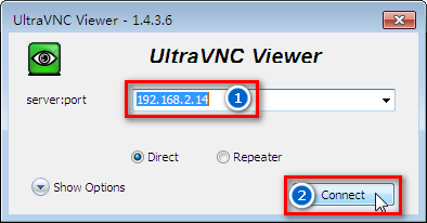 局域网电脑控制工具：UltraVNC（添加安卓apk应用AVNC[控制端]） - 哔哩哔哩