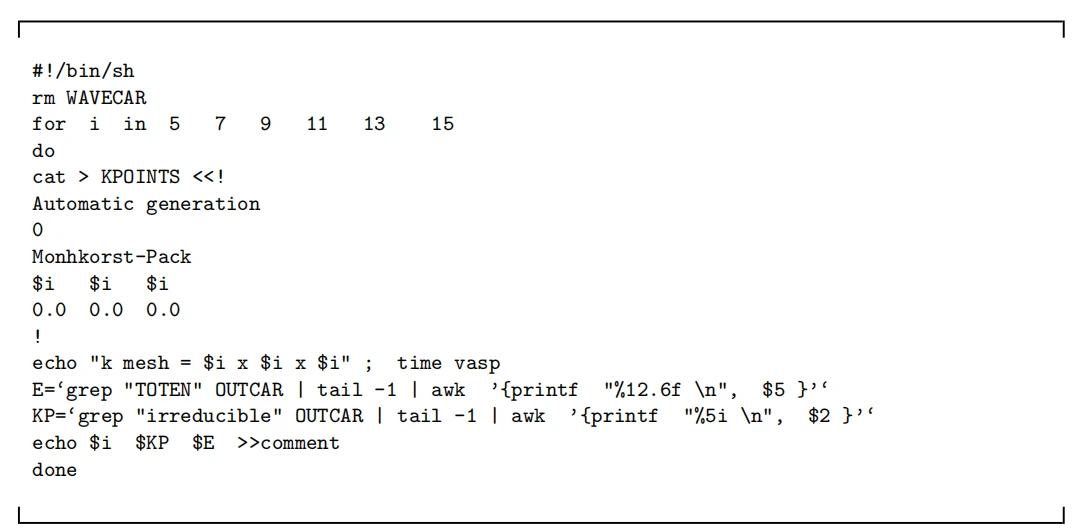 VASP计算：5.参数设置与选择的技巧 - 哔哩哔哩