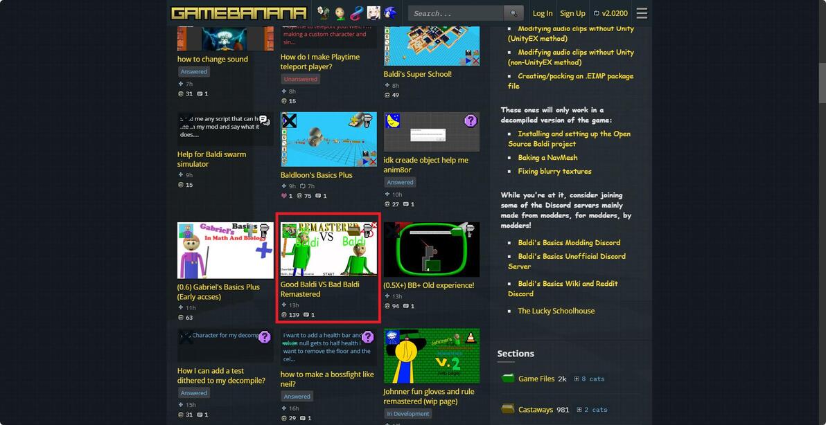 如何进入Gamebanana并下载游戏和模组 - 哔哩哔哩