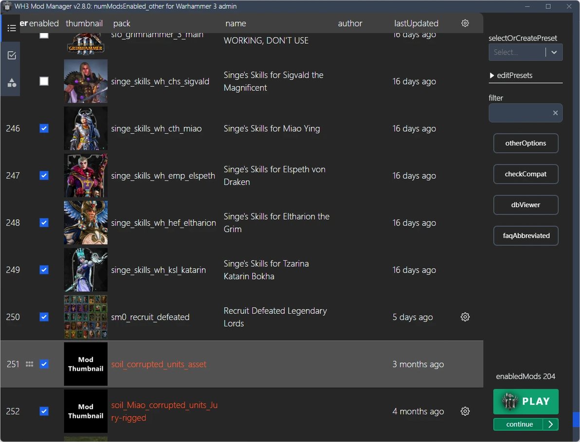 【搬运】战锤3MOD堕落妙影整合包24.11.7 - 哔哩哔哩