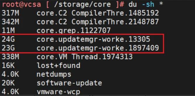 vCenter Appliance /storage/core空间满处理方法 - 哔哩哔哩