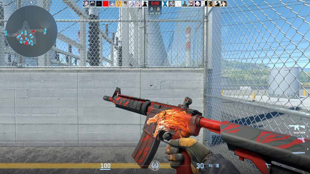 CS2 ct主战M4a4皮肤推荐 - 哔哩哔哩