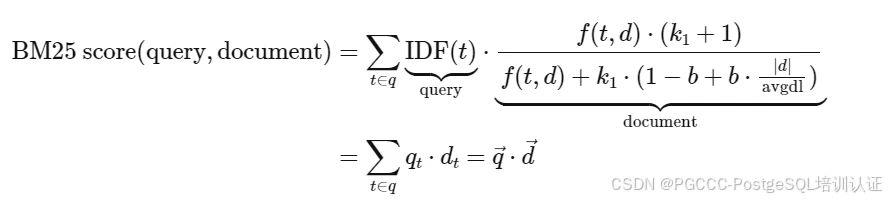 【PGCCC】使用 BM25 提升您的 PostgreSQL 文本查询#PCA - 哔哩哔哩