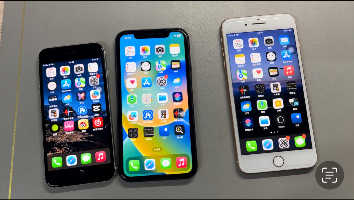 iPhone11+8Plus+SE2大对比：除了LCD，你们到底还有几分实力？ - 哔哩哔哩