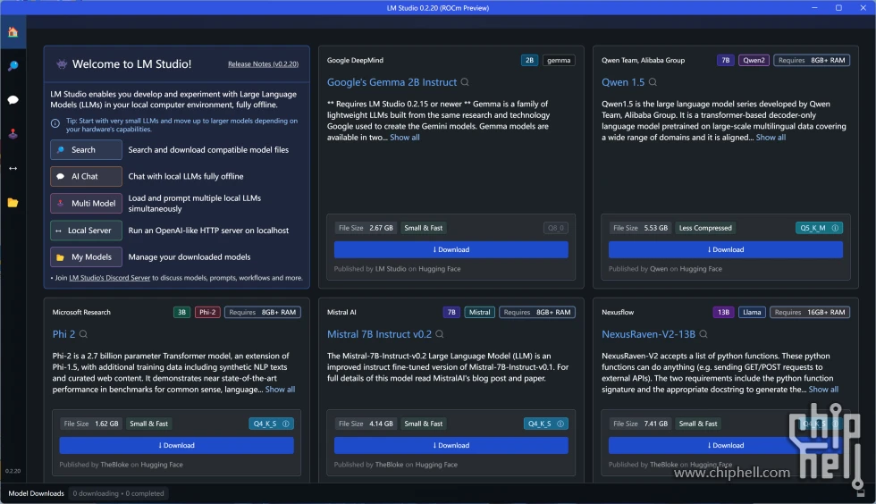 无需配环境，让你跟显卡唠唠嗑：AMD ROCm大语言模型配置教程 - 哔哩哔哩