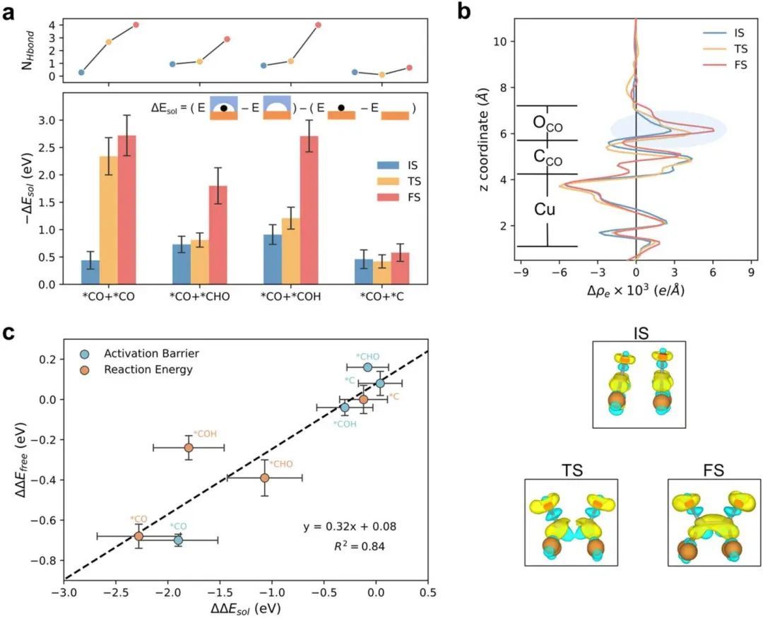 JACS：C-C耦合新设计！阳离子诱导疏水界面促进电催化CO2RR - 哔哩哔哩