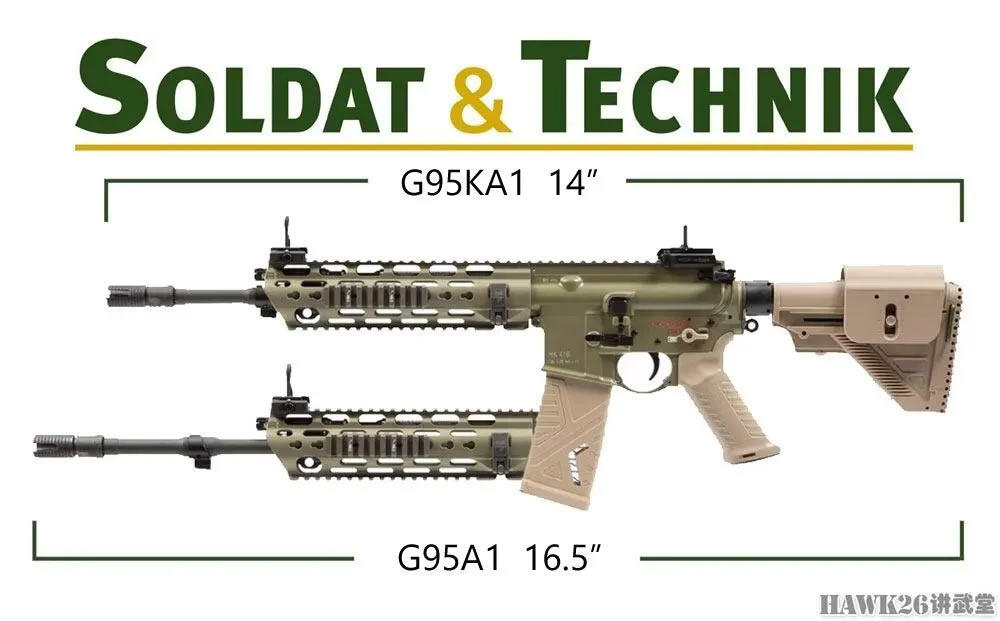 德军G95A1系列步枪计划近况 借用美军两大测试基地 排除潜在问题 - 哔哩哔哩