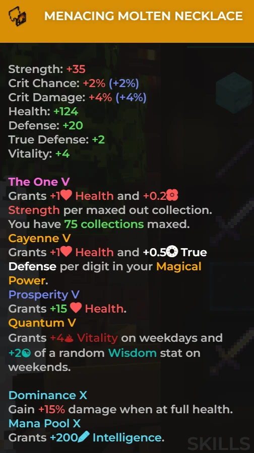 Skyblock M7 mage教程——装备篇 - 哔哩哔哩