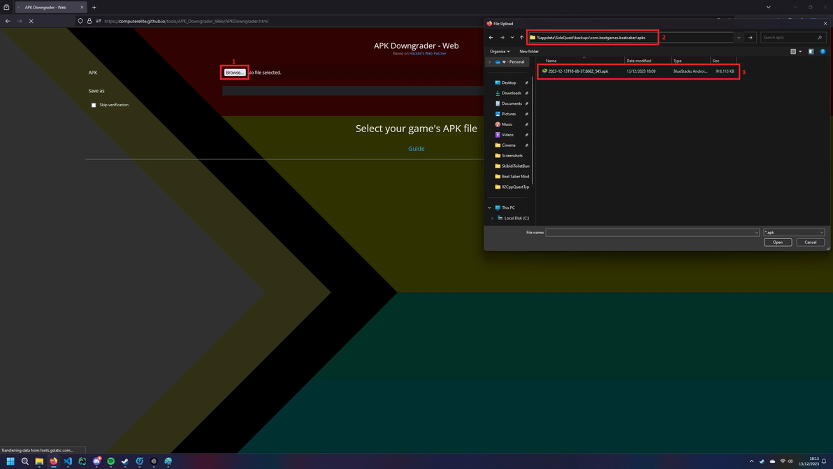 Meta Quest 3 Beat Saber 节奏光剑安装Mod教程 20240115 - 哔哩哔哩