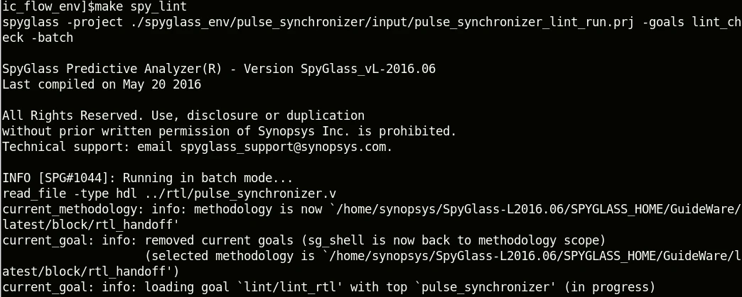 Spyglass Lint 语法检查 - 哔哩哔哩