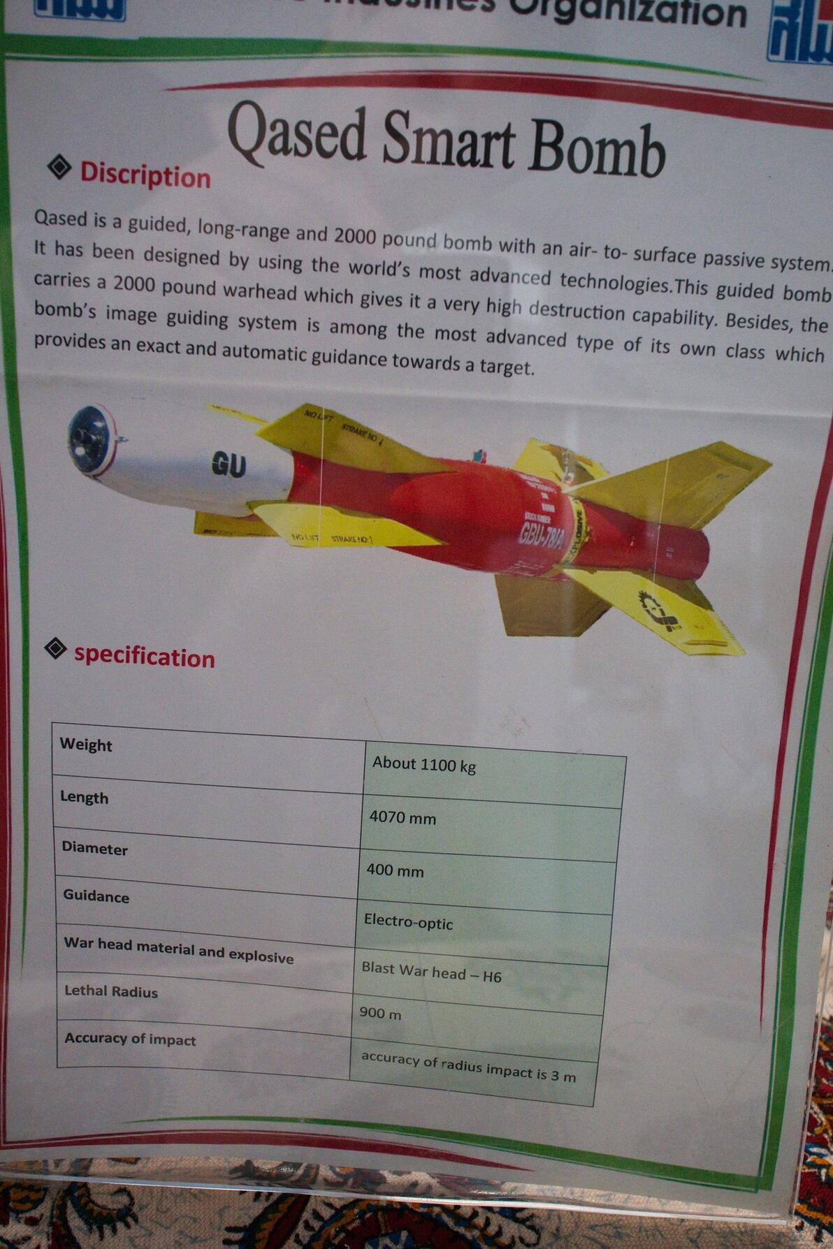 伊朗各机型挂载弹药分析 - 哔哩哔哩