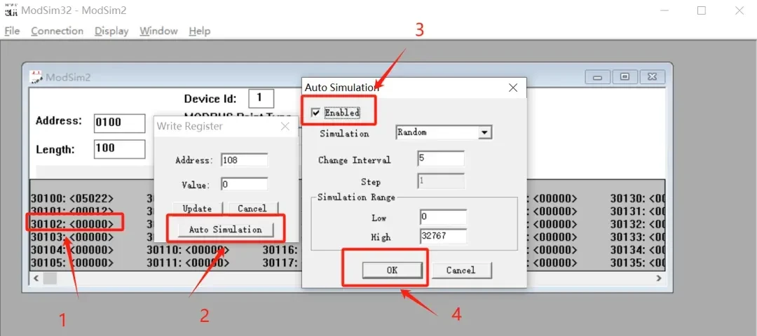 Modbus调试软件--modbuspoll、modscan和modsim详解 - 哔哩哔哩