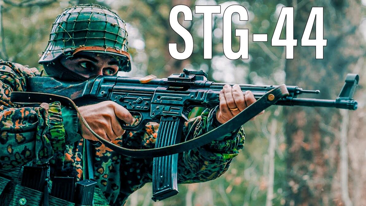 二战德军实验型全自动新技术突击步枪:STG-45(G) - 哔哩哔哩