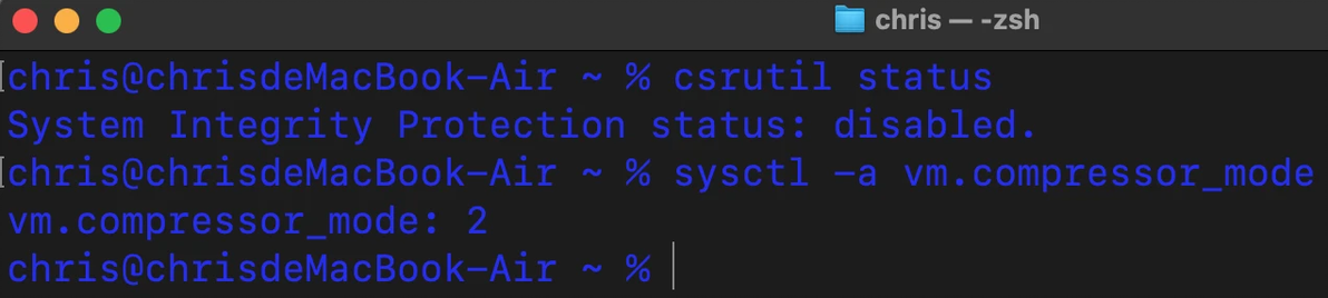 Mac关闭swap（内存交换） - 哔哩哔哩