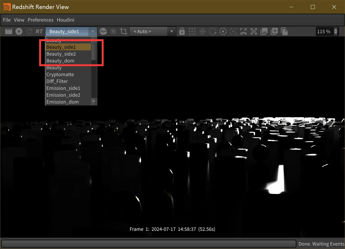 redshift在houdini中使用以及AOV的设置 - 哔哩哔哩