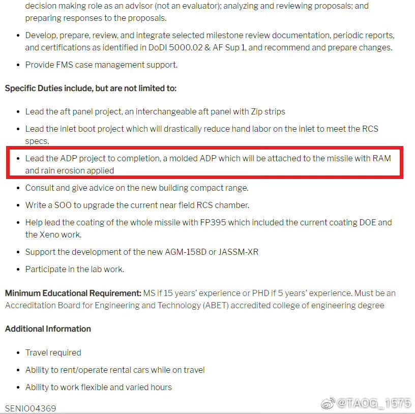 全网最全！AGM-158系列型号梳理 - 哔哩哔哩