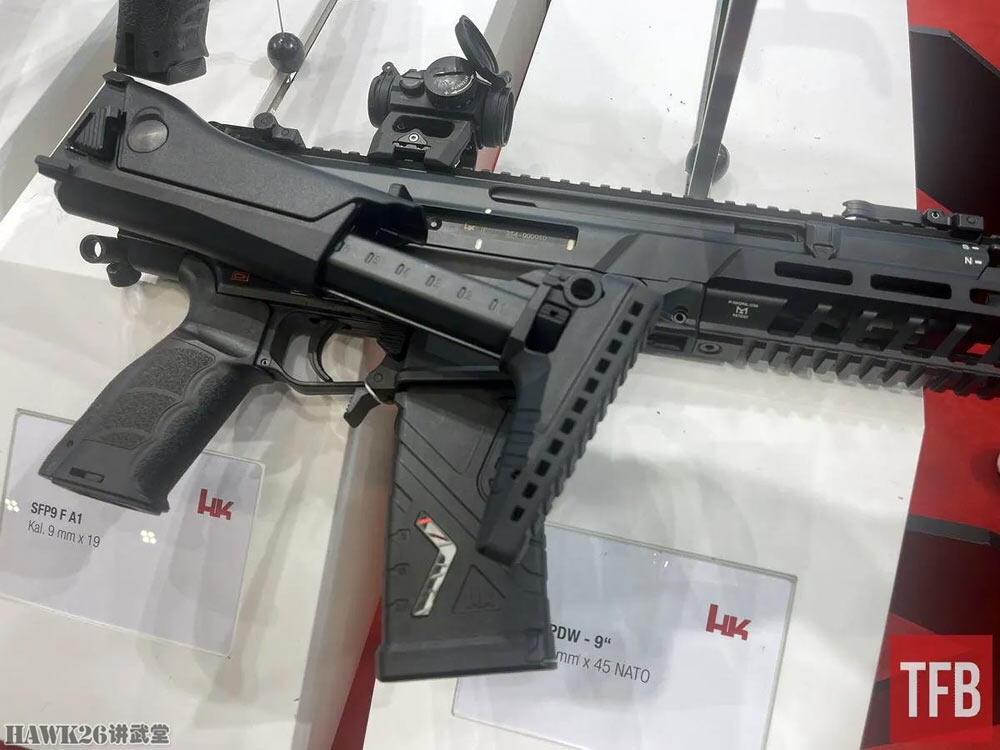 图说：黑克勒-科赫公司HK433 PDW步枪 外形紧凑 适合安装消音器 - 哔哩哔哩