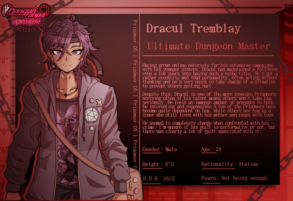 DRAT 十二位超高校级简介熟肉搬运 - 哔哩哔哩