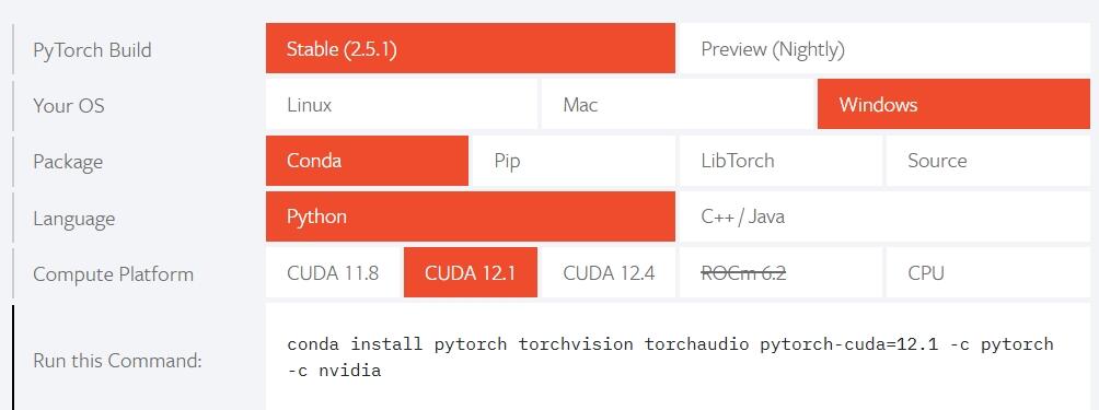 pytorch_gpu-2.5.1安装 - 哔哩哔哩