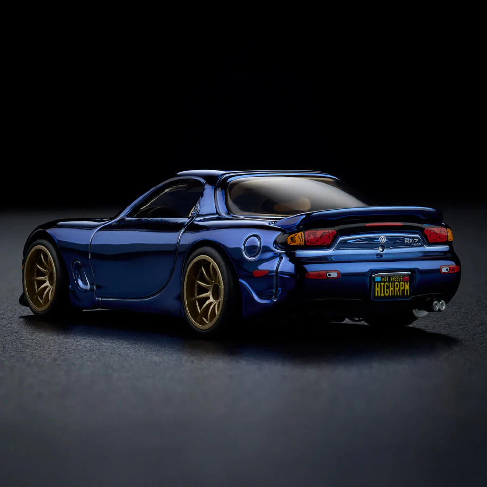 526) (风火轮 HotWheels) 最新风火轮RLC发售消息之-1993款马自达RX7 R-1电镀钢蓝色 - 哔哩哔哩