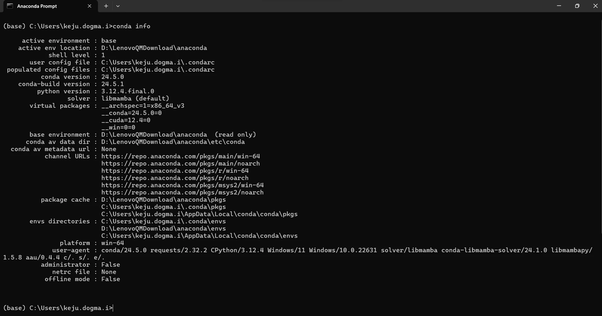 Anaconda环境Multiple Errors Encountered错误 - 哔哩哔哩