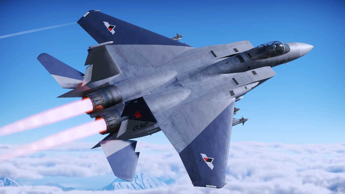 北境骑士，圆桌鬼神 GALM 1 CIPHER F-15A 摄影集【战争雷霆】 - 哔哩哔哩