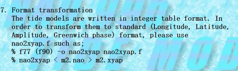 NAO.99b海潮模型的详解教程 - 哔哩哔哩