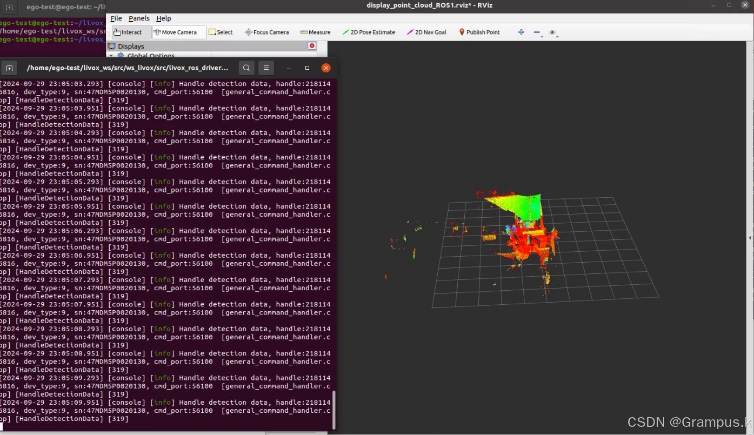 Livox mid360 激光雷达运行 fast-lio2 详细教程 - 哔哩哔哩