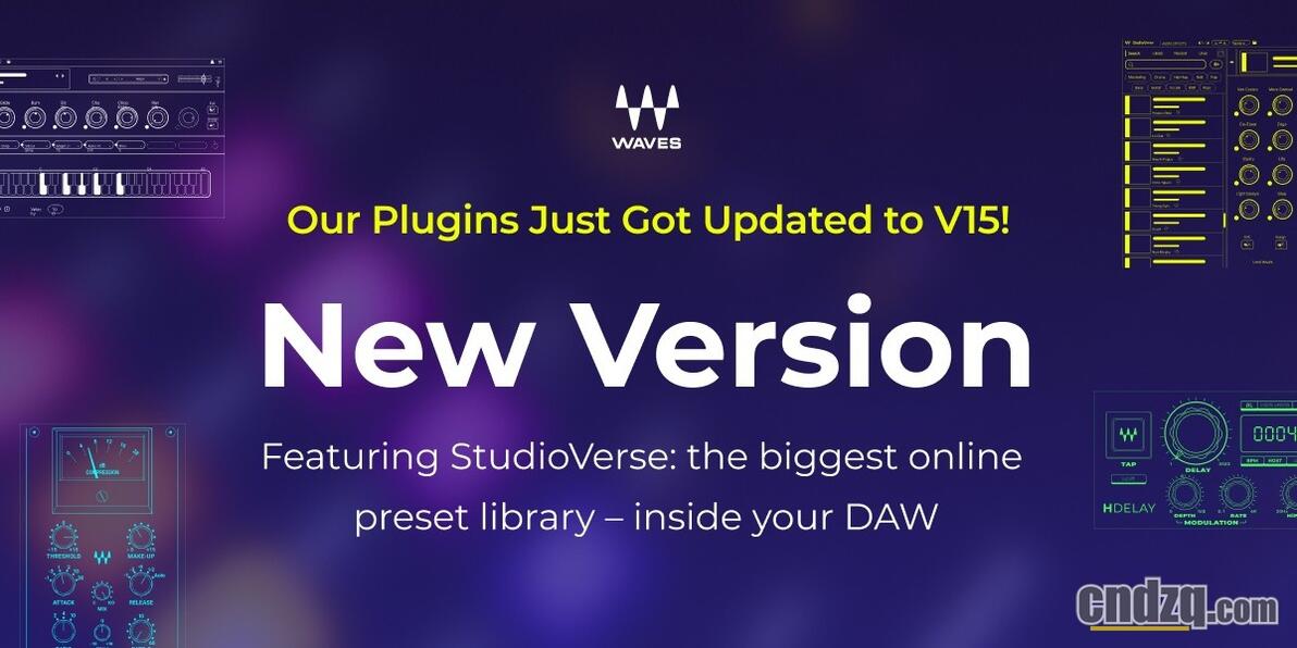 更新大量插件，Waves V15 插件库发布 - 哔哩哔哩