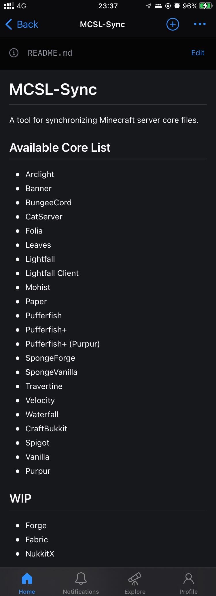 新一代MC服务器核心镜像工具—MCSL-Sync - 哔哩哔哩