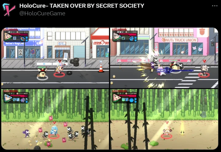 HoloCure v0.7新版本快照（更新至24.3.5，团队新游戏宣发） - 哔哩哔哩