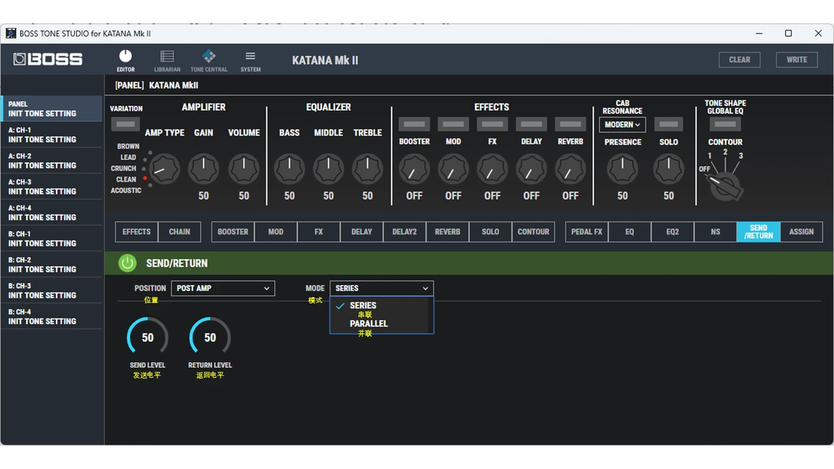 BOSS TONE STUDIO软件指南 - 哔哩哔哩