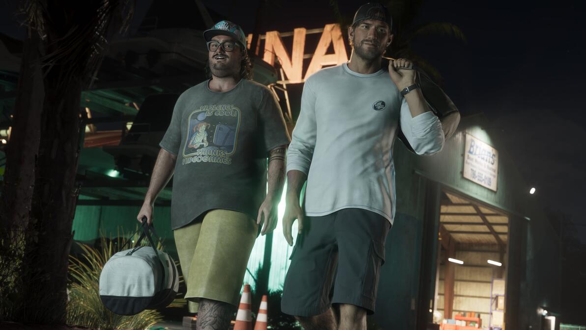《GTA6》70张全新游戏截图公布：雷奥奈达州、角色与场景全览 - 哔哩哔哩