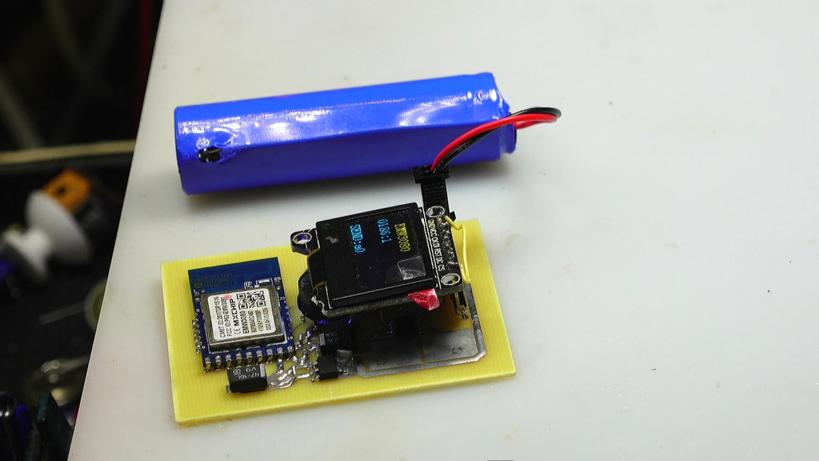 EMW3080建立连接的时间和距离 - 哔哩哔哩