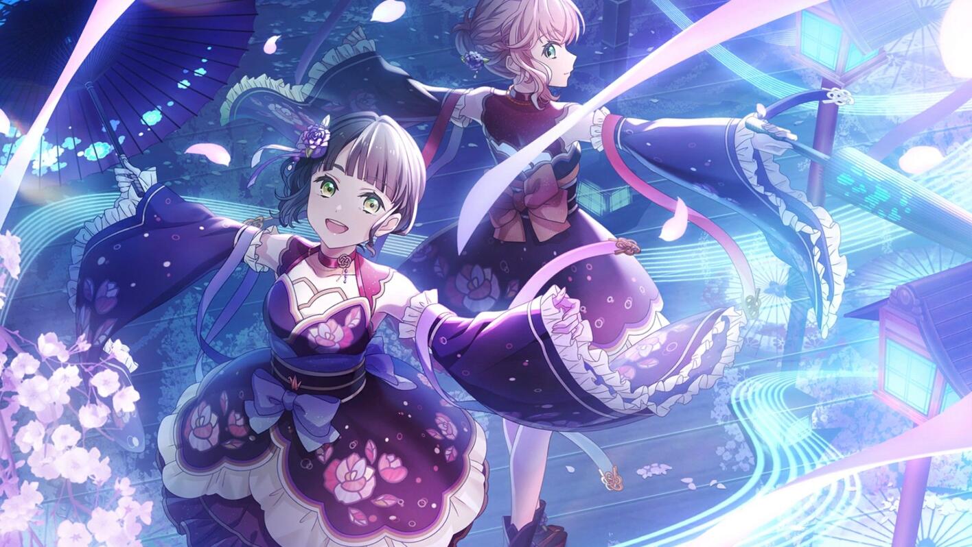 リンクラ音游卡牌评测: 2025冬4池（Sayo-Shigure UR 花吟） - 哔哩哔哩