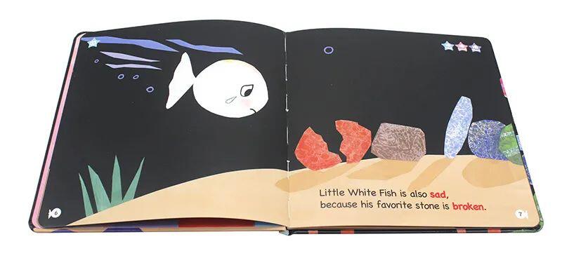 风靡全球的英文绘本《小白鱼Little white fish》全部配套视频和音频！ - 哔哩哔哩