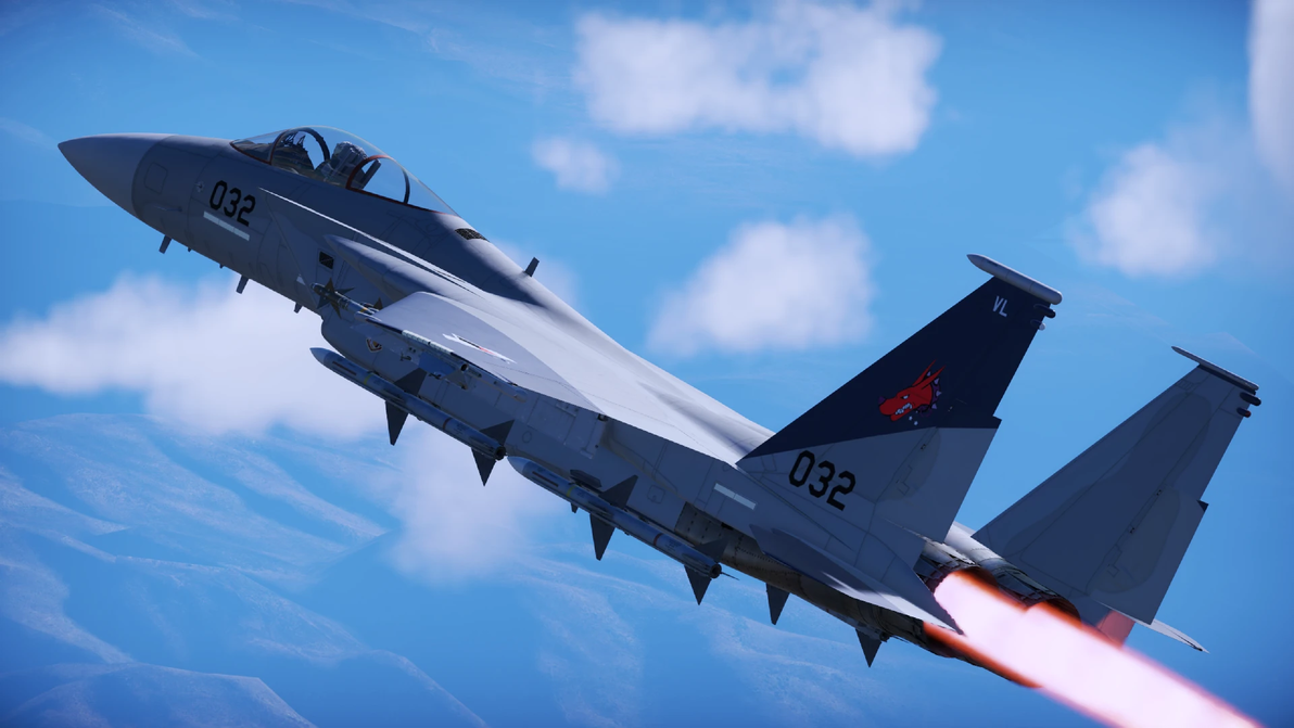 北境骑士，圆桌鬼神 GALM 1 CIPHER F-15A 摄影集【战争雷霆】 - 哔哩哔哩