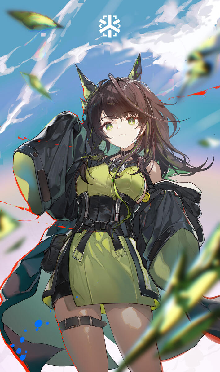 二次元图鉴 | 《明日方舟》Mon3tr（壁纸美图·第1030辑） - 哔哩哔哩