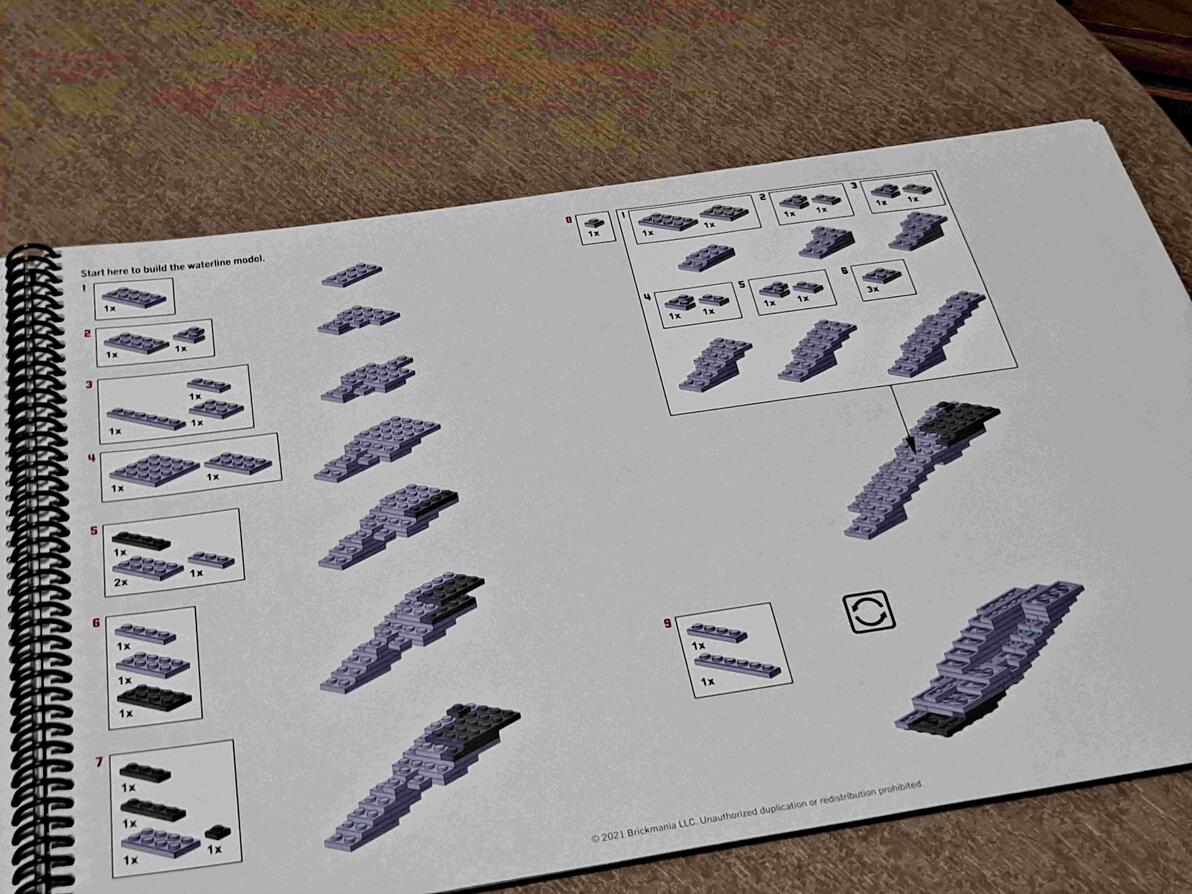Brickmania MKV SOC 特种作战突击艇 低清原拍 搭建图纸（2/2） - 哔哩哔哩