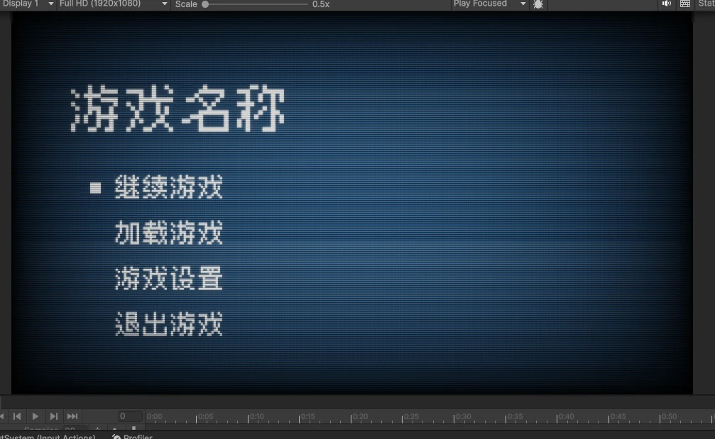 通过 Shader Graph 在 Unity 中简单实现 CRT 显示器效果 - 哔哩哔哩