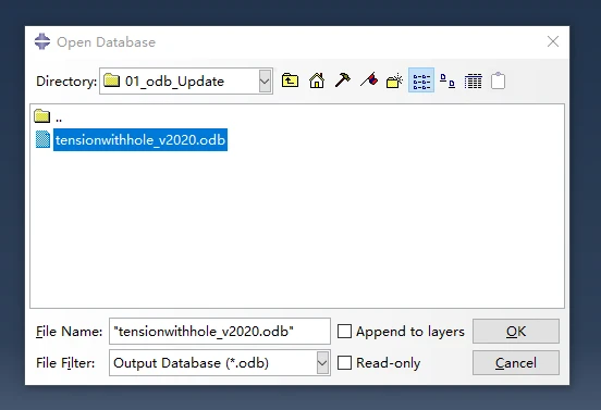 Abaqus读取odb结果时如何更新低版本的odb到高版本odb - 哔哩哔哩