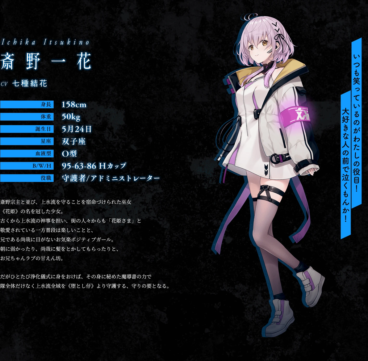 DeepOne领界侵犯官方网站上的人物介绍 - 哔哩哔哩