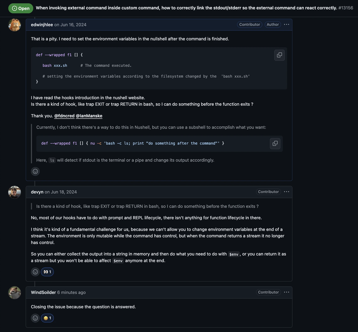 nushell 函数封装的 pipe 问题 - 哔哩哔哩