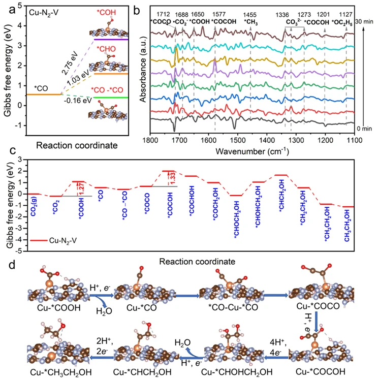 催化丨大连理工大学郭新闻团队Angew：调控Cu单原子的配位结构高效光催化CO2还原制乙醇 - 哔哩哔哩