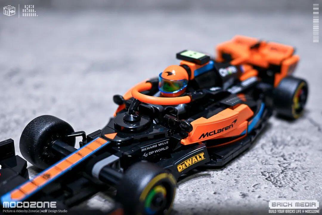 【积木测评】乐高史上最优秀的8格F1赛车？这款76919确实惊艳！ - 哔哩哔哩