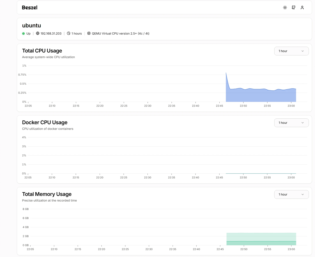 轻量的多服务器资源监控工具 Beszel - 哔哩哔哩