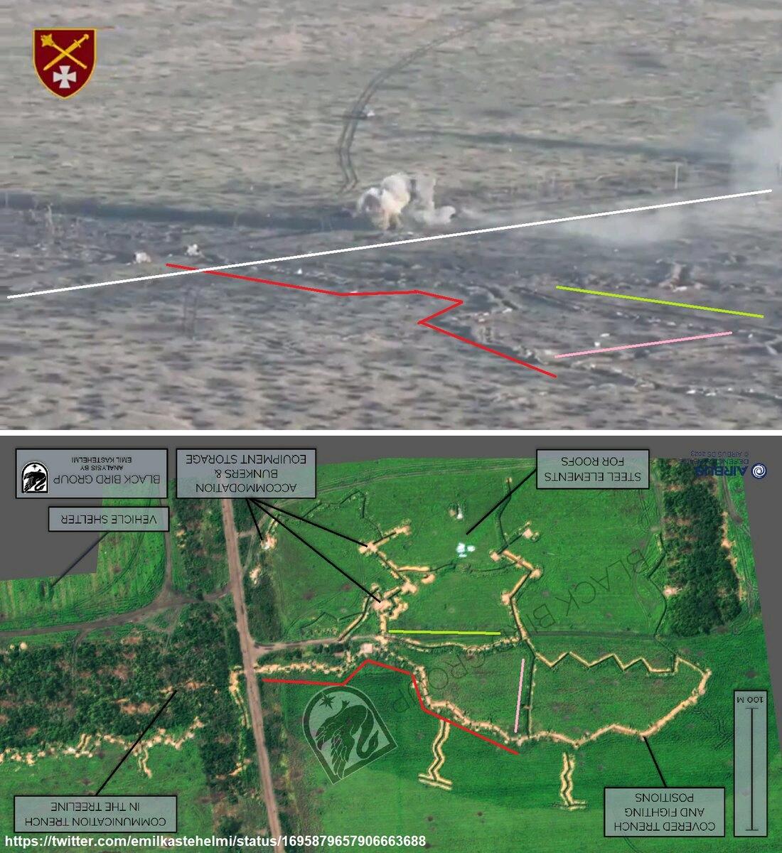 俄罗斯军队在Robotyne地区发动大规模机械化旅进攻的OSINT地理定位分析 - 哔哩哔哩