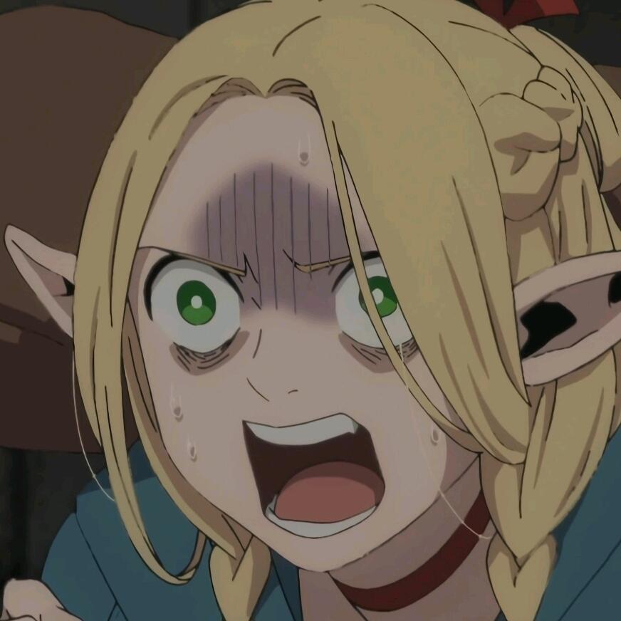 【自截／存档】《迷宫饭》——玛露西尔表情包＆头像（第一集） - 哔哩哔哩